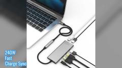 240W USB C PD Cable Fast Charge Data Sync