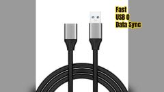 USB .0 A Male to A Male Cable Fast Data Sync