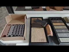Buitenvloer Co Extrudeerd WPC houten dekbedekking UV-bestand