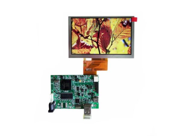 5.0 Inch Tft Lcd Touch Panel 1000 Nits High Brightness For Industrial Application / Equipment