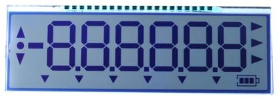 China Zwart-wit Vloeibaar Crystal Display Module, 7 Segmentlcd het Schermcomité Te koop