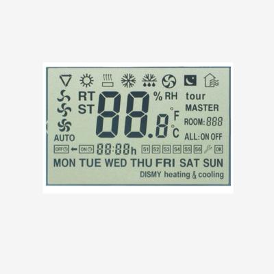 China TN 7 Segment Lcd Display , Reflective 7 Segment Lcd Display Screen for sale