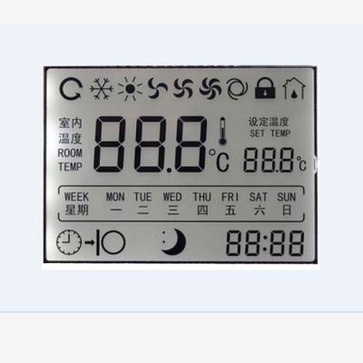 China TN 7 Segment Lcd Display , Reflective 7 Segment Lcd Display Screen for sale