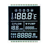 China Monochrome Screen Customized VA LCD Display 6 O'clock for sale