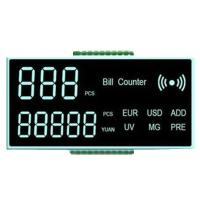 China 6 Digit Screen Customize Transparent Lcd Display Module Seven Segment for sale