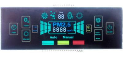 China Exhibición monocromática de encargo del TN Lcd, exhibición del Lcd del segmento de Digitaces para la máquina de la función en venta