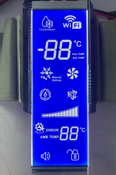 Module de connecteur FPC négatif STN affichage LCD positif petite taille pour réfrigérateur