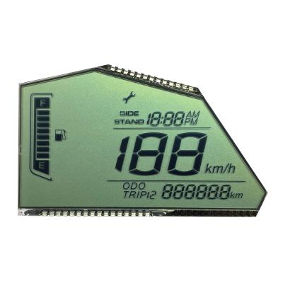China 5.0 V Prositive HTN LCD Display Segment Code Screen Aanpasbaar snelheidsinstrumentenpaneel for sale