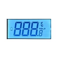 China Positive HTN Segment Code LCD White Blacklight Customizable LCD Display for sale