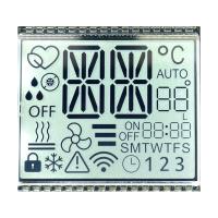 China Positive Transflective TN Segment Code LCD Application For Thermostat for sale