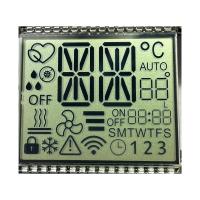 China Positive Transflective TN Segment Code LCD Application For Thermostat for sale