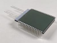 China Positive Transflective TN Segment Code LCD Application For Thermostat for sale
