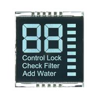 China Negative VA Full View Transmissive Segment Monochrome Screen Customizable LCD for sale