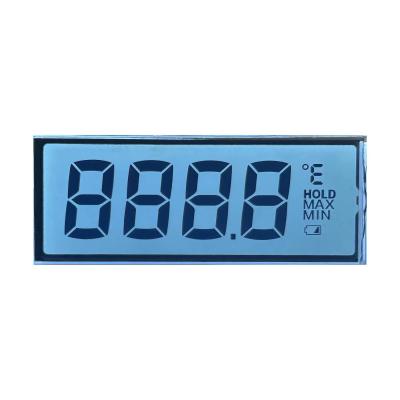 Chine 3.0 V Positif 6 O' CLOCK Écran à segment transmissif pour thermomètre à vendre