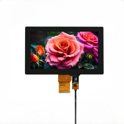 China OEM ODM 7 Inch TFT LCD Module with LVDS Interface Touchscreen 1000 Nits 7 Inch TFT LCD Display for Control Panels for sale