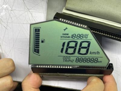 China Aangepast HTN LCD-glaspaneel | Prijs voor LCD-schermen met 7 segmenten voor industriële en consumentenelektronica Te koop