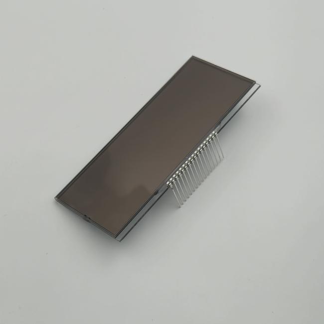 TN LCD module sample display showing clear segment display