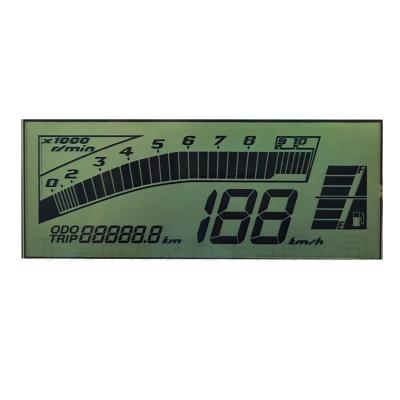 China Custom 7 Segment LCD Display for Speedometer Segmented LCD Solutions for sale