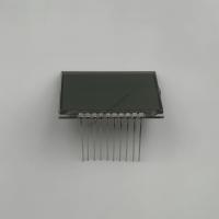 China Custom 7 Segment HTN Monochrome Speedometer Lcd Display for sale