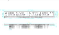 China Custom DFSTN segment LCD display for Temperature display DFSTN Negative LCD Display Module for sale