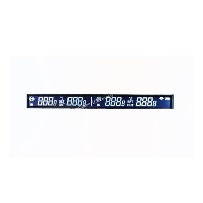 China Custom DFSTN LCD DFSTN Black LCD Display Module for Food thermometer DFSTN LCD Custom Segment display for sale