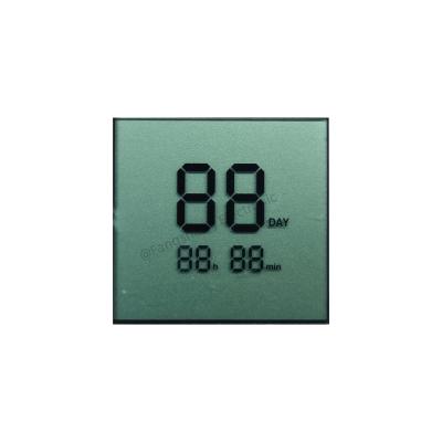 China Custom TN LCD 2 digit 7 Segment LCD Display Reflective Positive LCD Screen Panel for Timer for sale