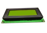 China Characters Alphanumeric LCD Display , 5 Volt Yellow Green LCD 1604 Module for sale