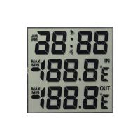 China Digits TN Custom LCD Display 3 Segment Twisted Nematic Micro For Temperature for sale