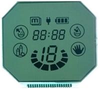 China Custom 7 Segment Rounded Lcd Module for sale