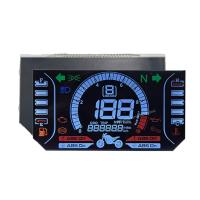 China Custom VA LCD Display for Motorcycle Instrument Cluster | Monochrome Segment LCD Solution for sale