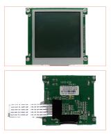 China Flexible 160 X 160 Graphic LCD Module With Control Board Screen Column Driven for sale