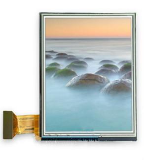 China High Brightness Landscape TFT LCD Resistive Touchscreen With 16 / 18 / 24 Bit Rgb Interface for sale