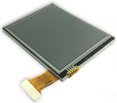 China High Brightness Landscape TFT LCD Resistive Touchscreen With 16 / 18 / 24 Bit Rgb Interface for sale