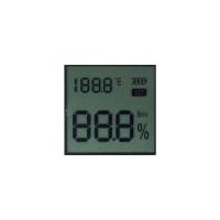 China Custom TN LCD Display for Thermometer Segment LCD Temperature Display for sale