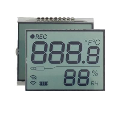 China Custom TN LCD Display Thermostat LCD Segment Display for Temperature Controller HVAC Applications for sale