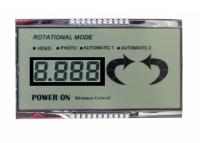 China 3.6V Numeric LCD Display  / TN Segment LCD Screen For Energy Meter for sale