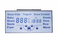 China 3.6V Numeric LCD Display  / TN Segment LCD Screen For Energy Meter for sale