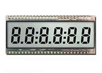 China White Color TN LCD Display Custom Numeric LCD Monochrome Display Module for sale