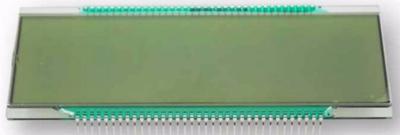 China White Color TN LCD Display Custom Numeric LCD Monochrome Display Module for sale