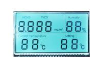 China Custom TN HTN STN FTSN Reflective LCD Panel / Monochrome LCD Numeric Display Module for sale