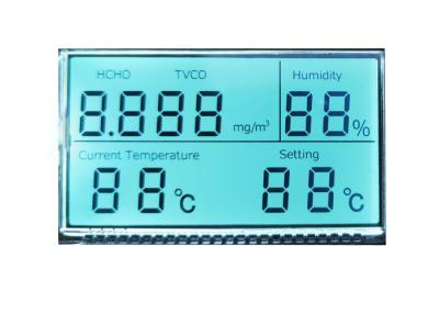 China Custom TN HTN STN FTSN Reflective LCD Panel / Monochrome LCD Numeric Display Module for sale