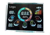 China 3.5V VA LCD Display Transmissive Monochrome Numeric Screen Seven Segment Digit LCD Module for sale