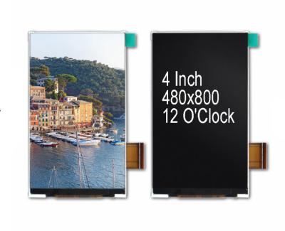 China 300cd/M2 480x800 exposição de 3,97 IPS TFT LCD da relação do RGB da polegada à venda