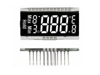 China Monochrome Liquid Crystal Display Panel , Wide Viewing Angle Lcd Display Module for sale