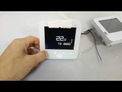 VA lcd display for Smart Termostato