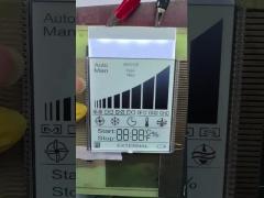 Factory Customized Size TN 7 Segment LCD Display Monochrome Transimissive Module Transparent Charact
