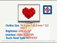 Display LCD IPS da 3,5 pollici Full Viewing Angle TFT Lcd 320*240 SPI Interfaccia RGB Display TFT LCD Display