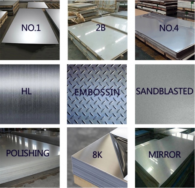 High-quality stainless steel surface finish showing smooth texture and consistent appearance