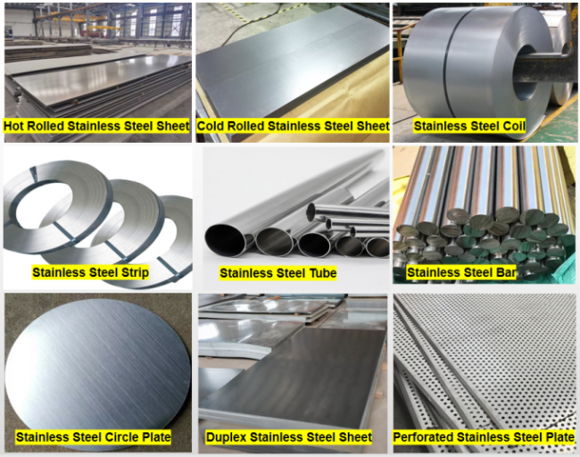 Additional stainless steel products and related materials available from our inventory