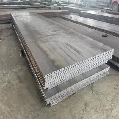 China GB Q235B Q355D Chapa de aço carbono ASTM A36 SS400 15 mm laminada a quente HRC Placa de aço Ms preta branca à venda